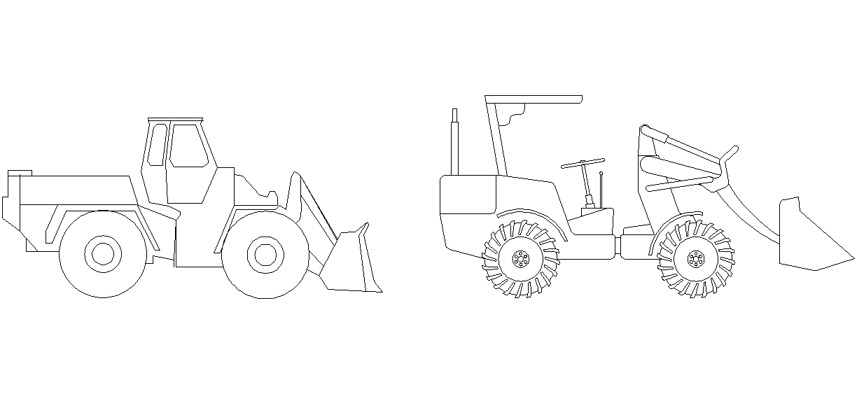Kepçe çizimleri - kepçe çizimleri dwg - autocad kepçe çizimleri
